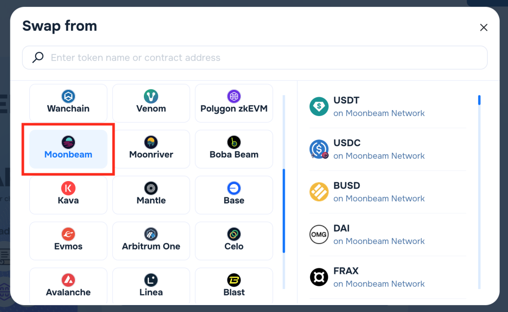 How to Bridge to Moonbeam Using Chainspot Router – Chainspot News