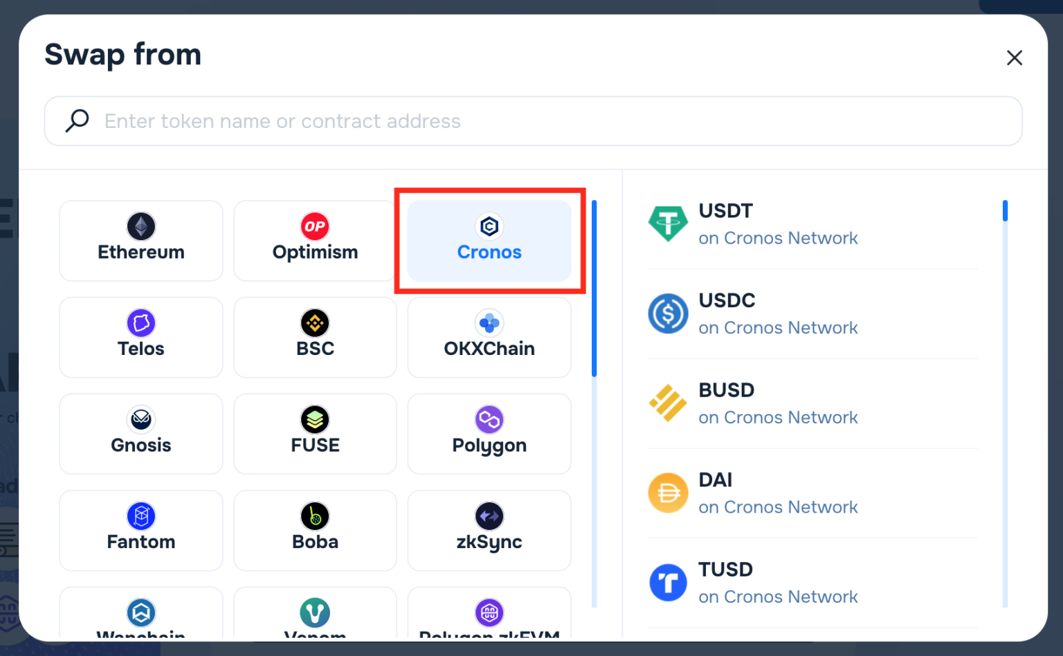 How to Bridge to Cronos Using Chainspot Router – Chainspot News